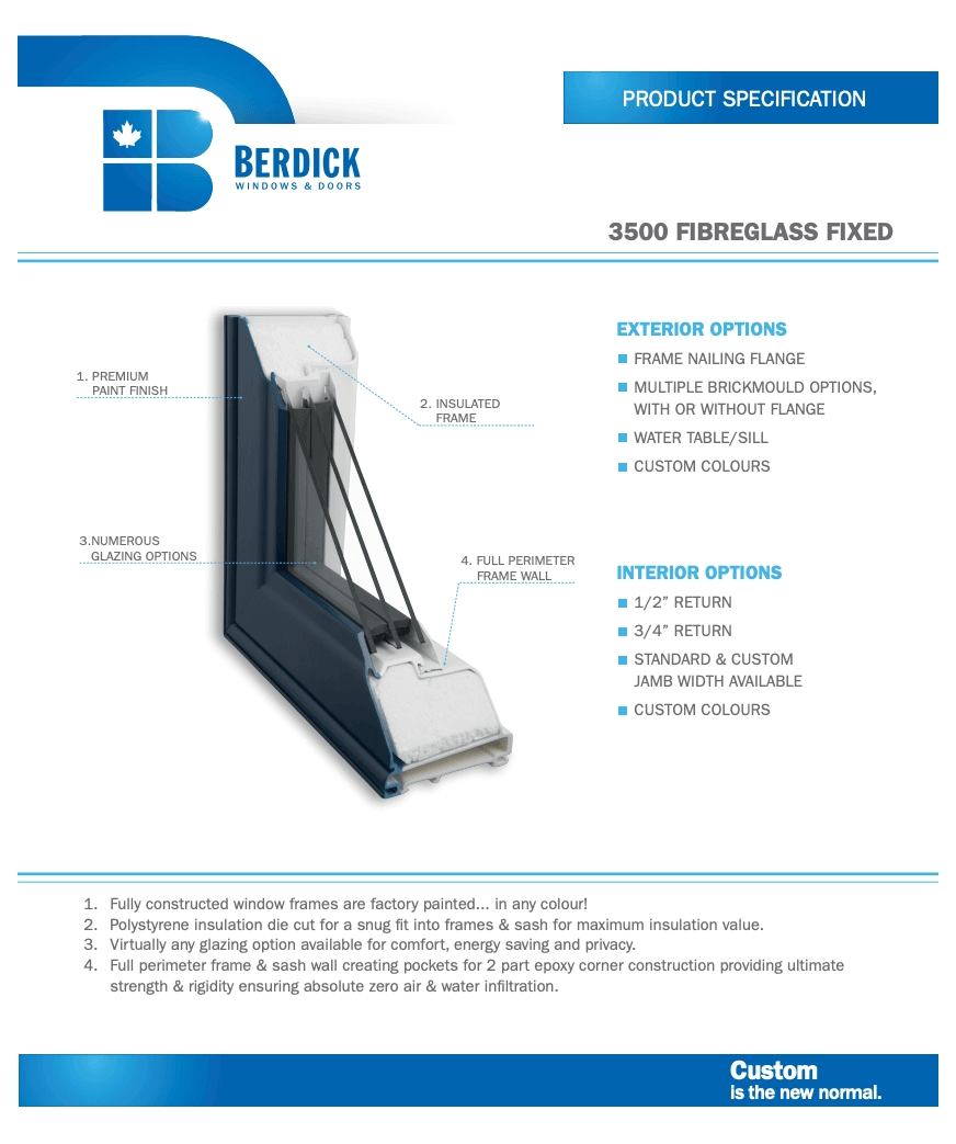 Fixed Window - BERDICK